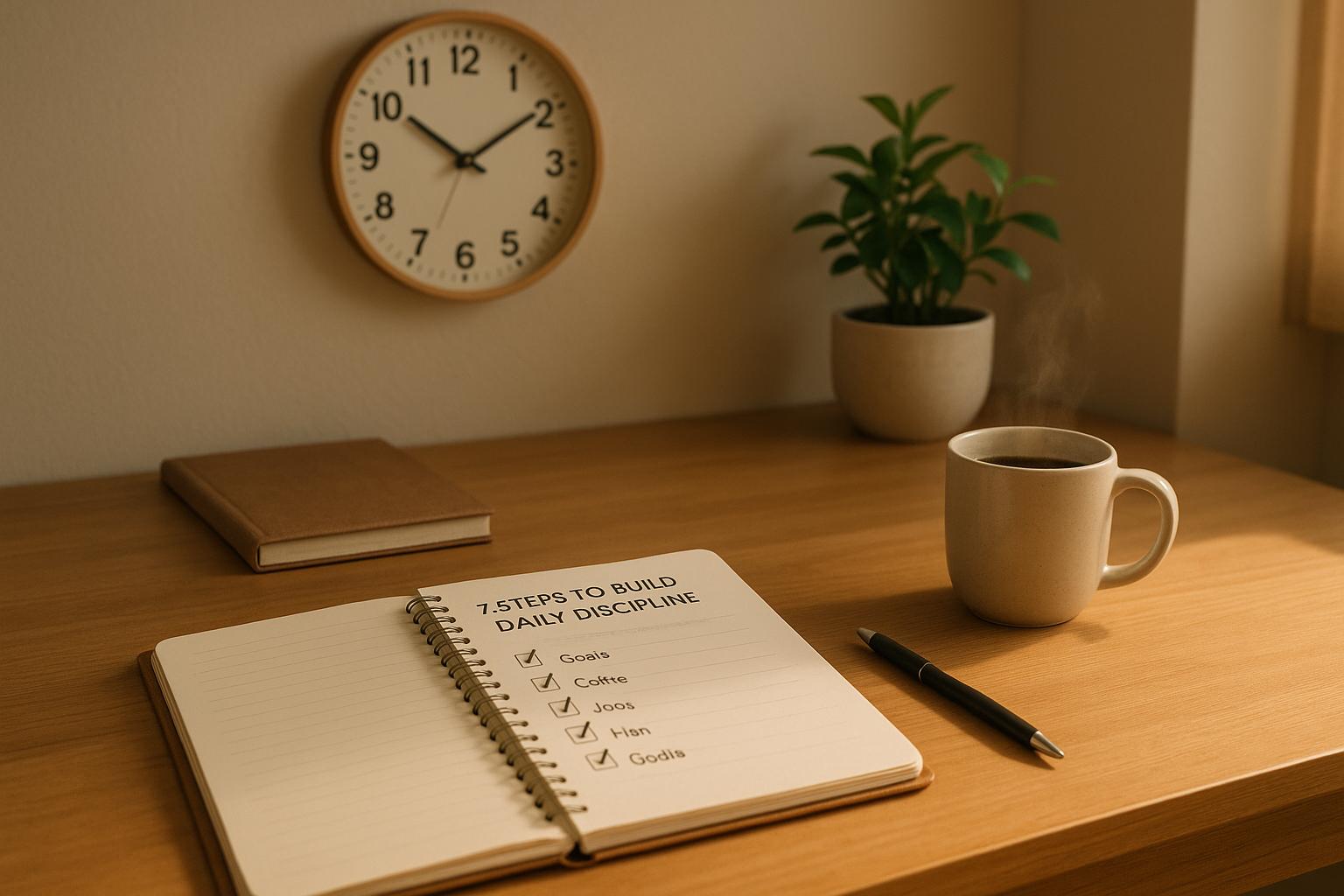 7 Steps to Build Daily Discipline - Inspiretopics